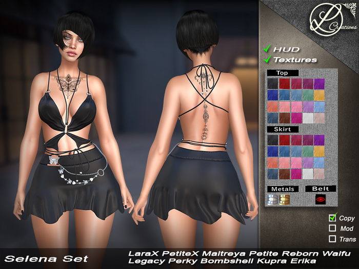 Second Life Marketplace - Selena Set